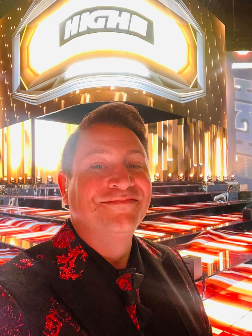 Jeff Houston in Krakow wears our very special (created special for him